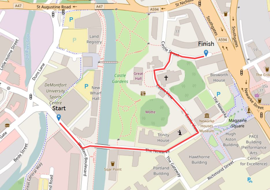ROUT MAP – Leicester South West 2020