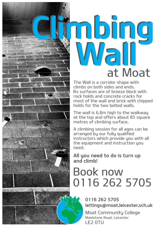 Climbing Wall – Moat – Leicester South West 2020